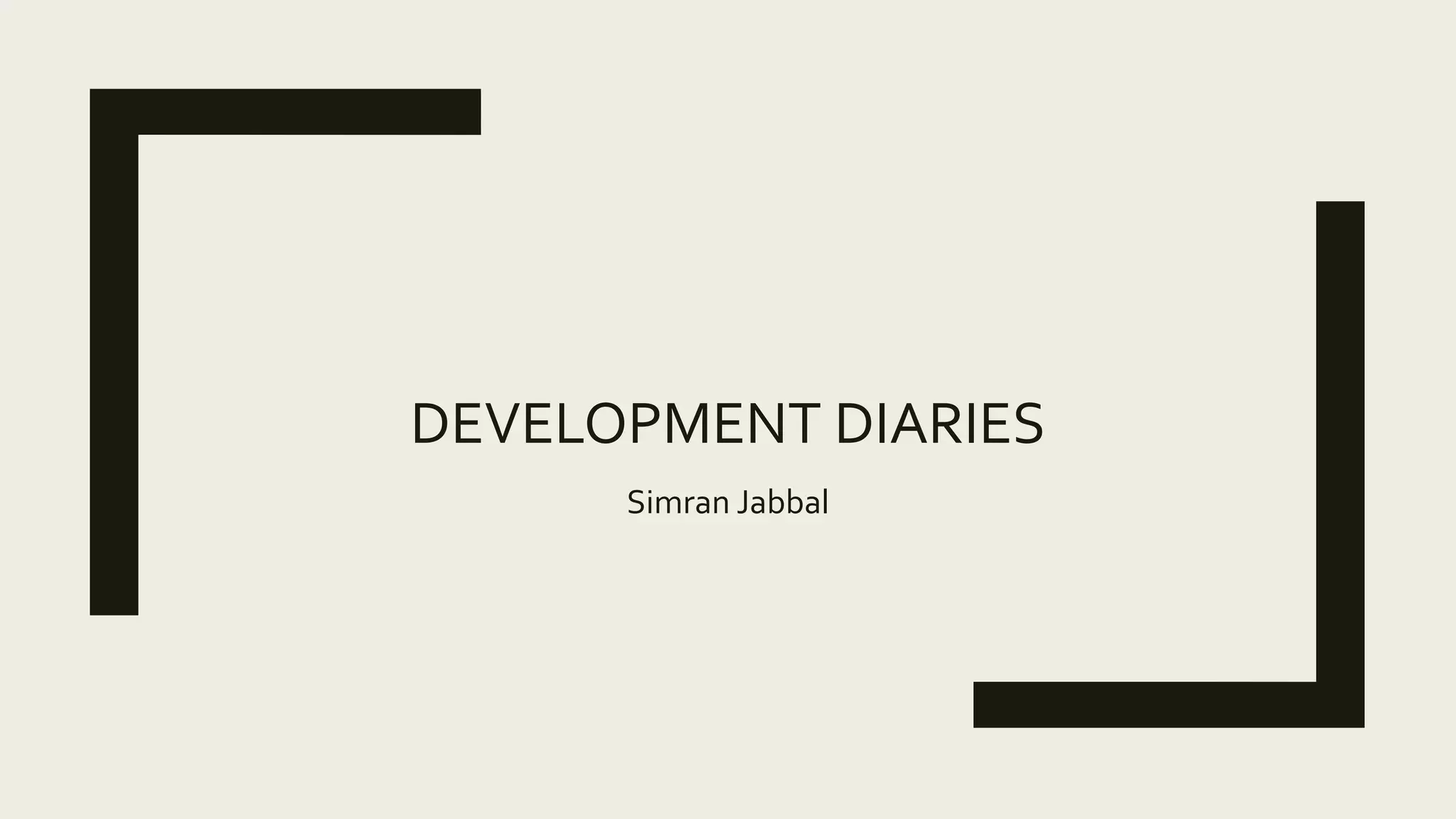 Reflective Diaries | PPT