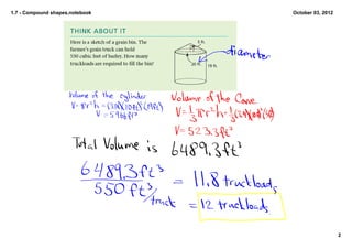 1.7 compound shapes | PDF