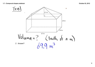 1.7 compound shapes | PDF