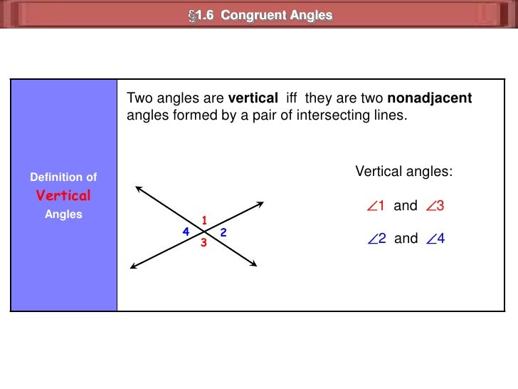 1.7 angles and perpendicular lines