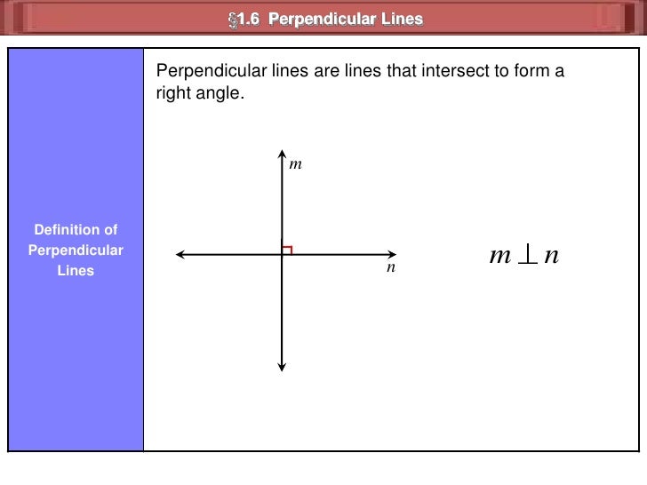 1.7 angles and perpendicular lines
