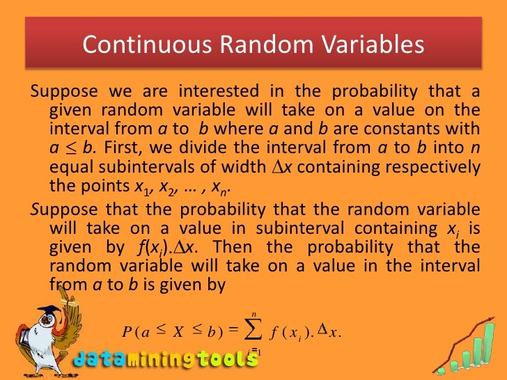 Continuous Random Variables