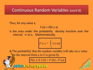 Continuous Random Variables | PPTX