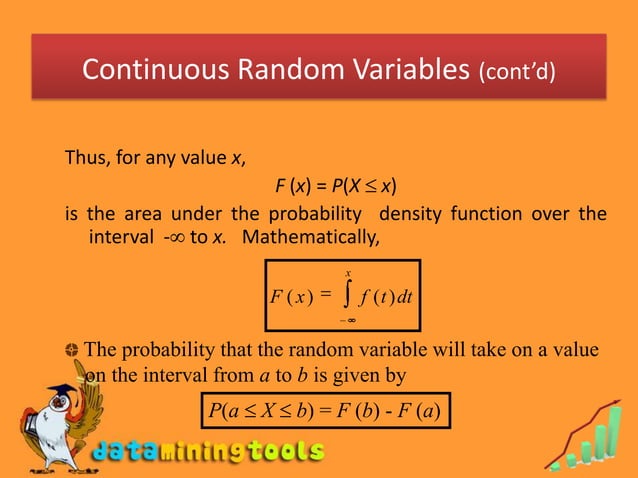 Continuous Random Variables Pptx