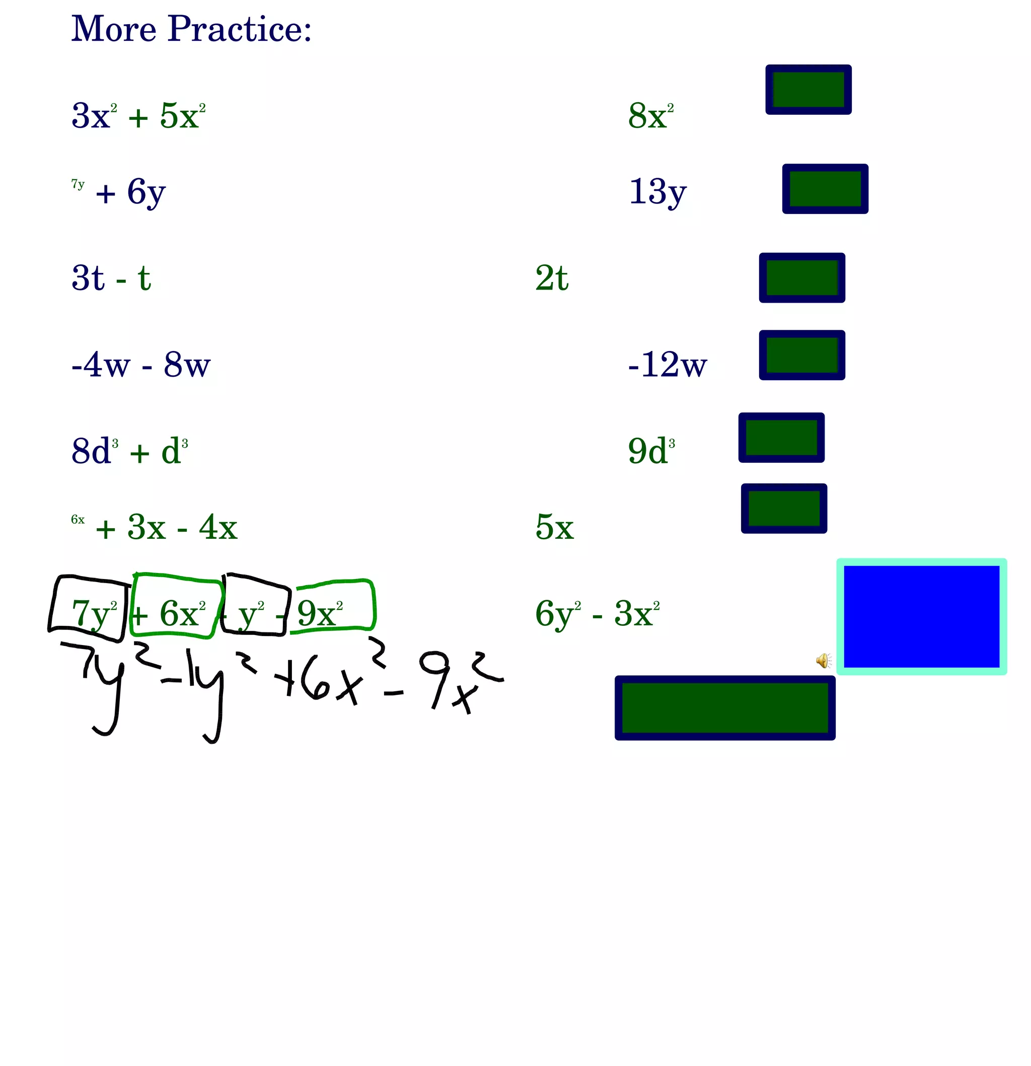 Chapter 7 - Combining Like Terms | PPT