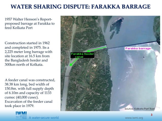 Indo-Bangladesh Trans-boundary Ganges Water Interactions: Water Sharing ...