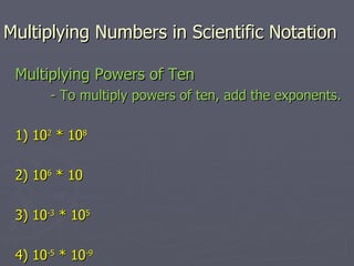 TechMathII - 1.7 - Scientific Notation Day2 | PPT