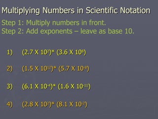 TechMathII - 1.7 - Scientific Notation Day2 | PPT