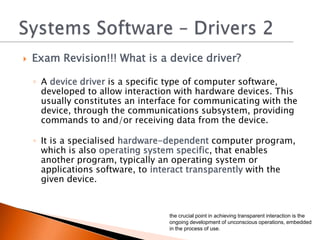 1.7 selection and use of appropriate software | PPTX