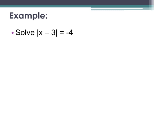 1.7 Solving Absolute Value Equations | PPTX | Physics | Science