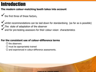 1.7 textile color matching booth | PPT