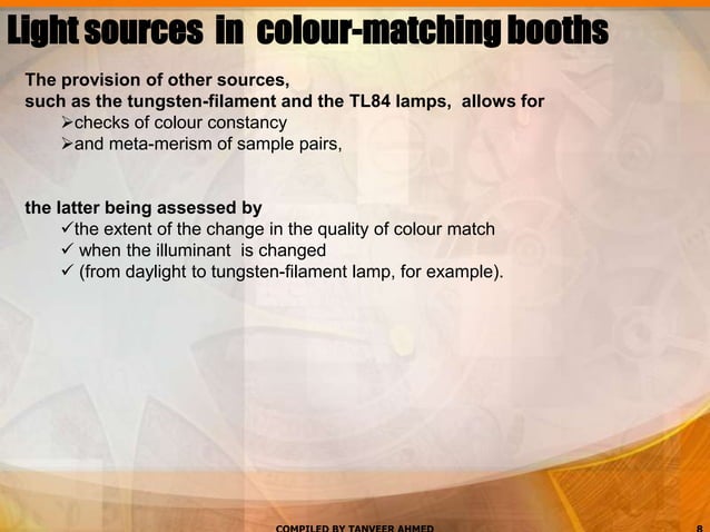 1.7 textile color matching booth | PPT