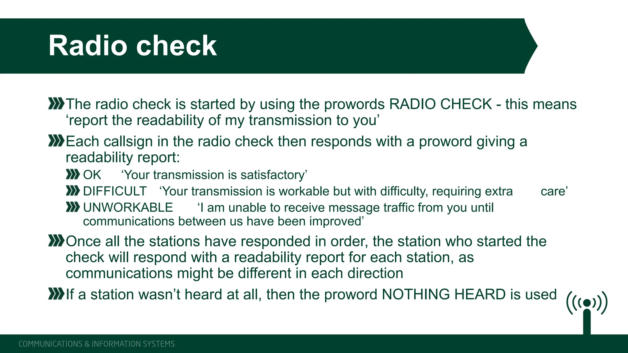 1-8 - PPT - Basic Radio Net & Establishing Comms.pptx