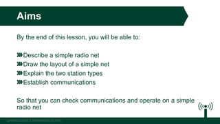 1-8 - PPT - Basic Radio Net & Establishing Comms.pptx