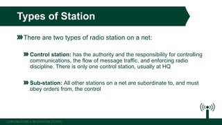 1-8 - PPT - Basic Radio Net & Establishing Comms.pptx