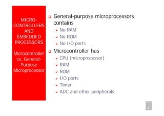 1 8051 microcontroller intr | PDF