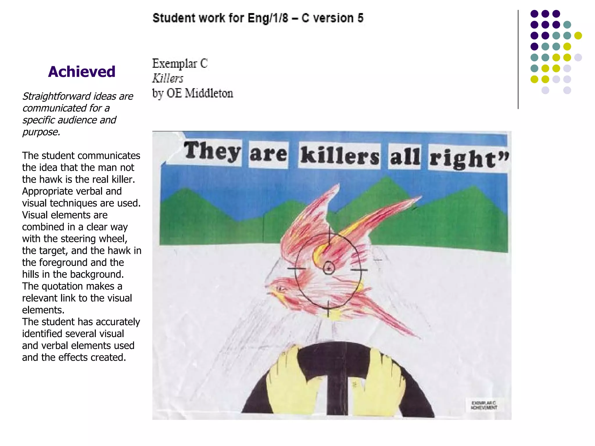 1.8 Static Image Exemplars from NZQA | PPT