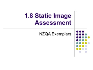 1.8 Static Image Exemplars from NZQA | PPT