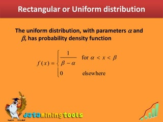 Uniform Distribution | PPTX