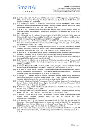 Implementasi Pemilihan Maskapai Penerbangan Menggunakan FUCOM-MABAC ...