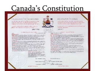 The Canadian Constitution