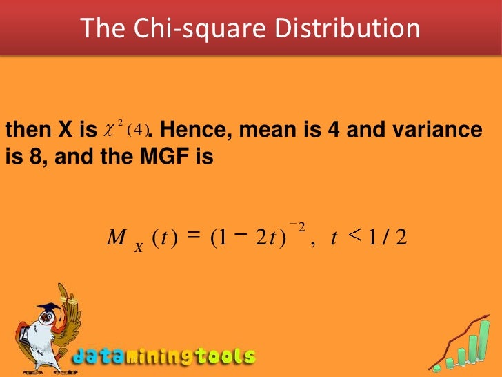 Gamma, Expoential, Poisson And Chi Squared Distributions Gamma, Expoential, Poisson And Chi Squared Distributions