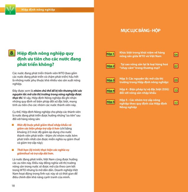 Hiep dinh nong nghiep | PDF