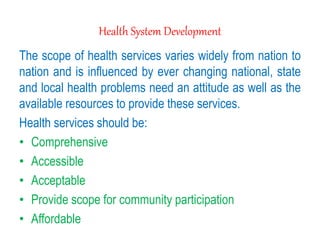 1-A-Define the health system and describe the functions and elements of ...
