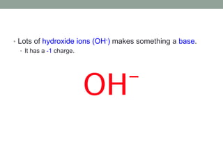 1 acids & bases introduction | PPTX