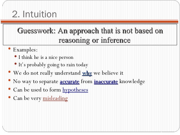 1 Acquiring Knowledge