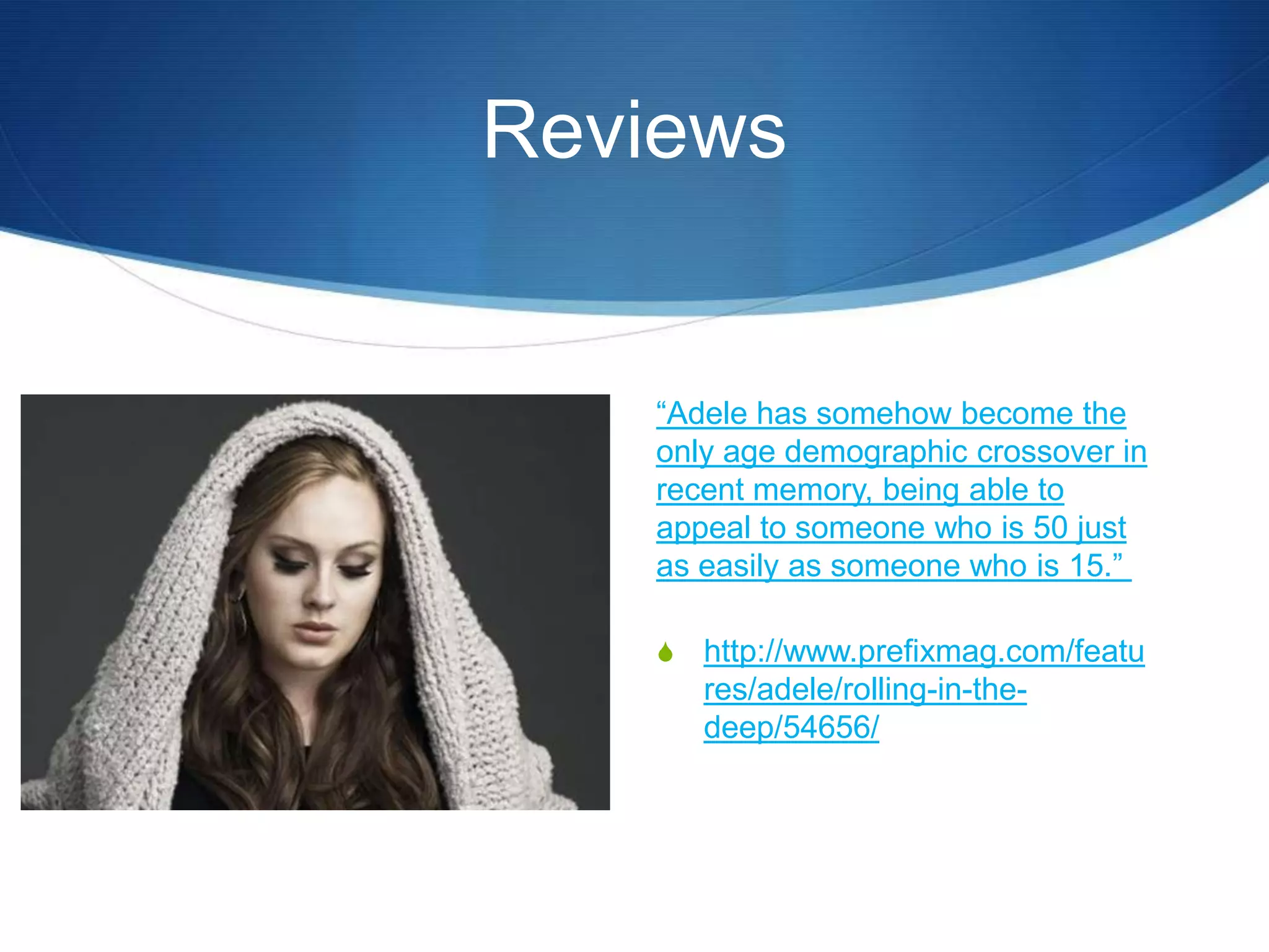 1 adele presentation | PPTX | Contemporary Hits/Pop/Top 40 | Music