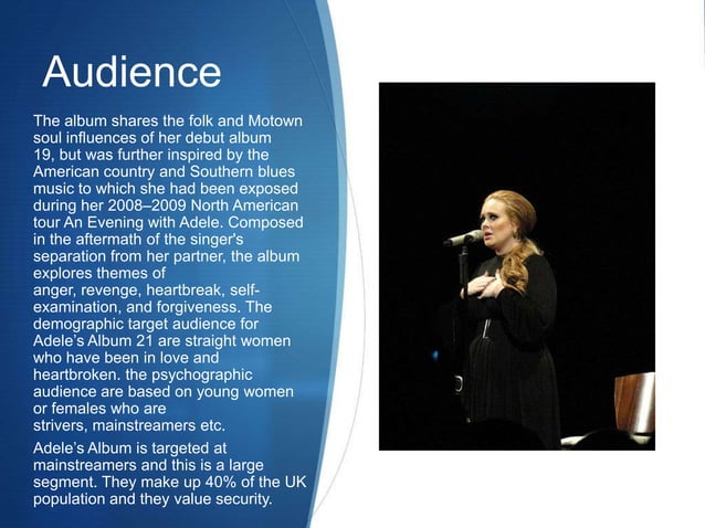 1 adele presentation | PPTX | Contemporary Hits/Pop/Top 40 | Music