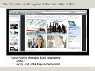 Customer Experience Management from Adobe | PPTX | Desktop Publishing ...