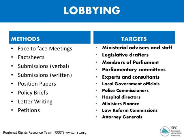 Advocacy and Lobbying fo Social Change