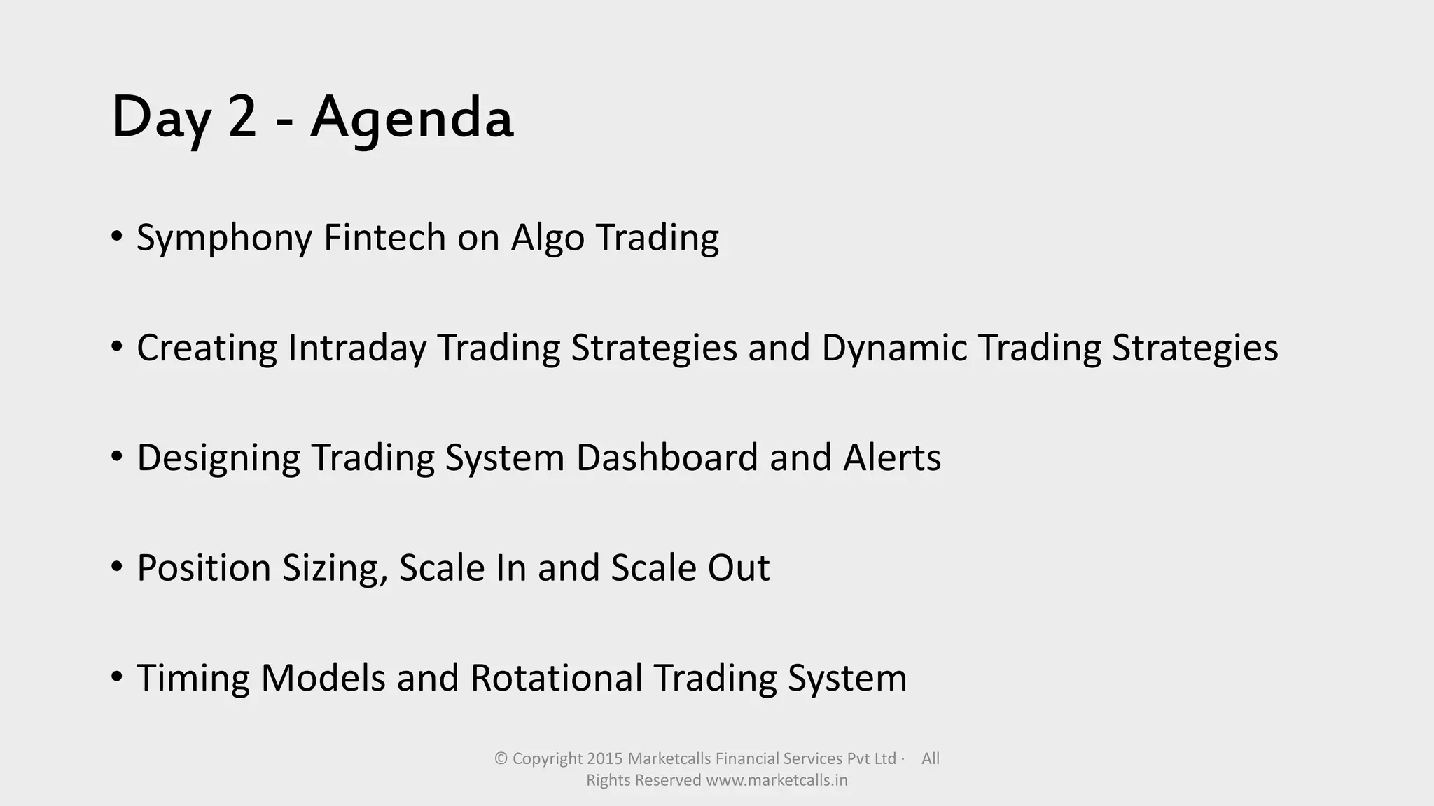 Trading System Design | PPTX