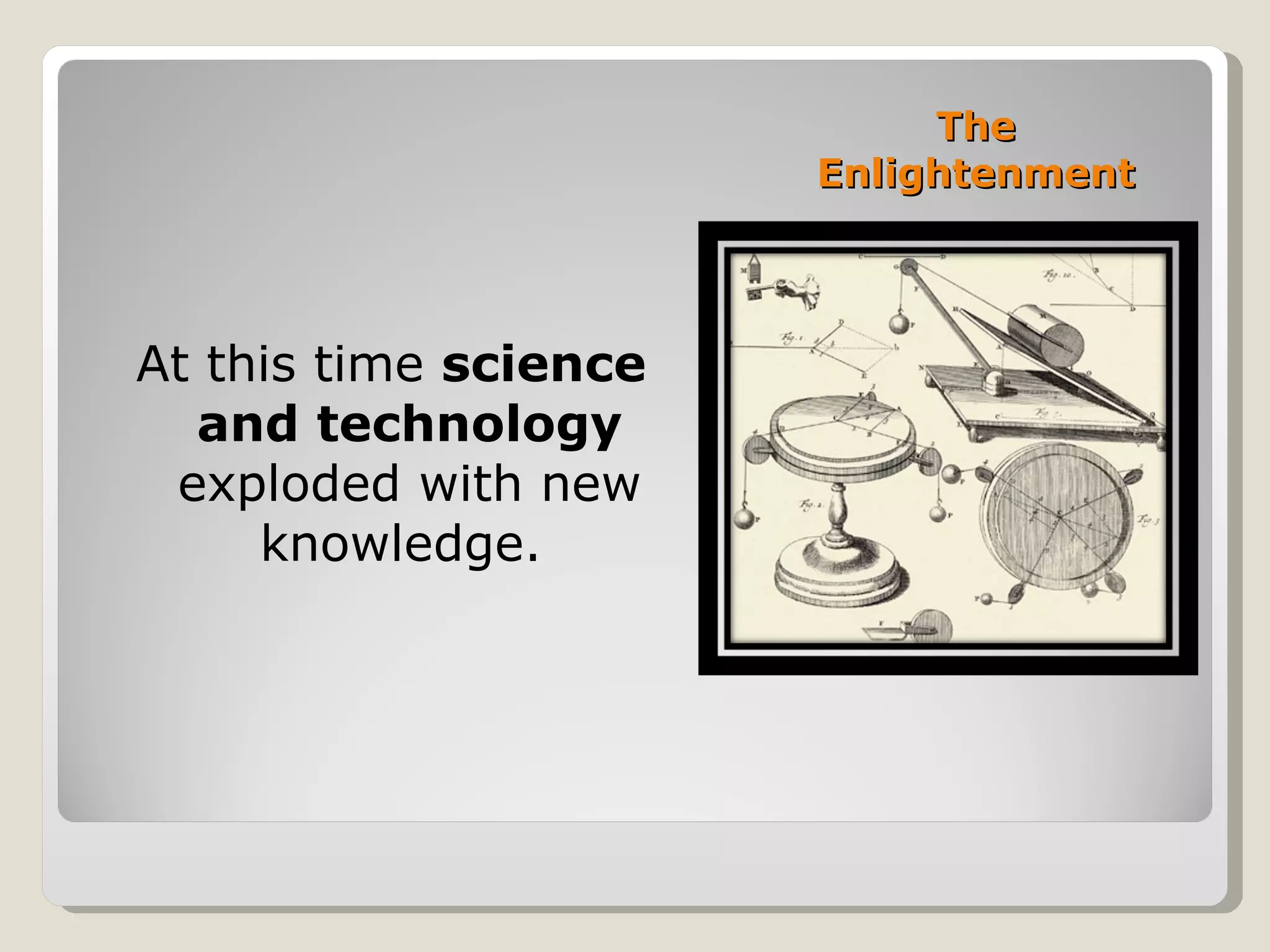 Age of Enlightenment | PPT | Science