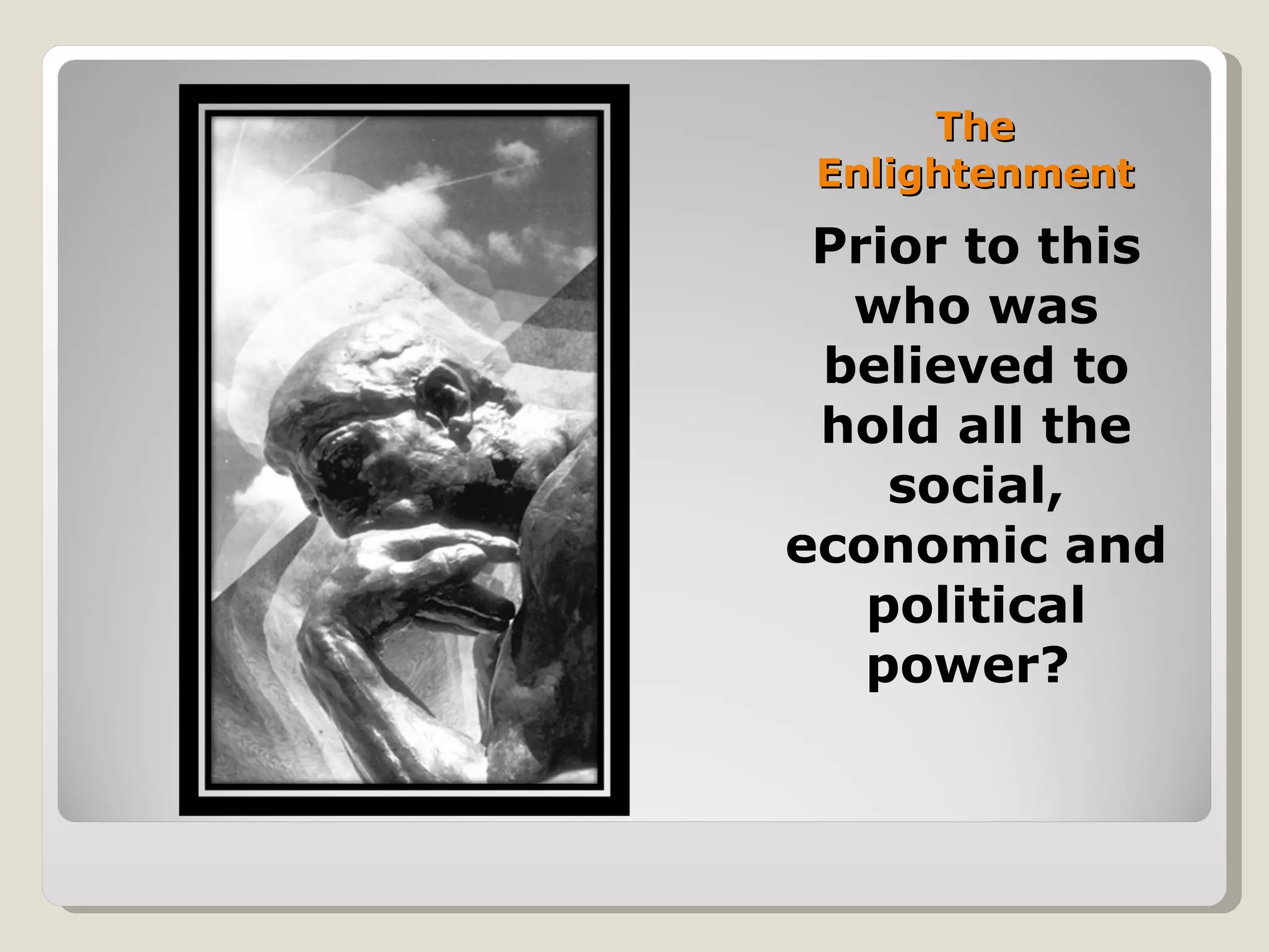 Age of Enlightenment | PPT | Science