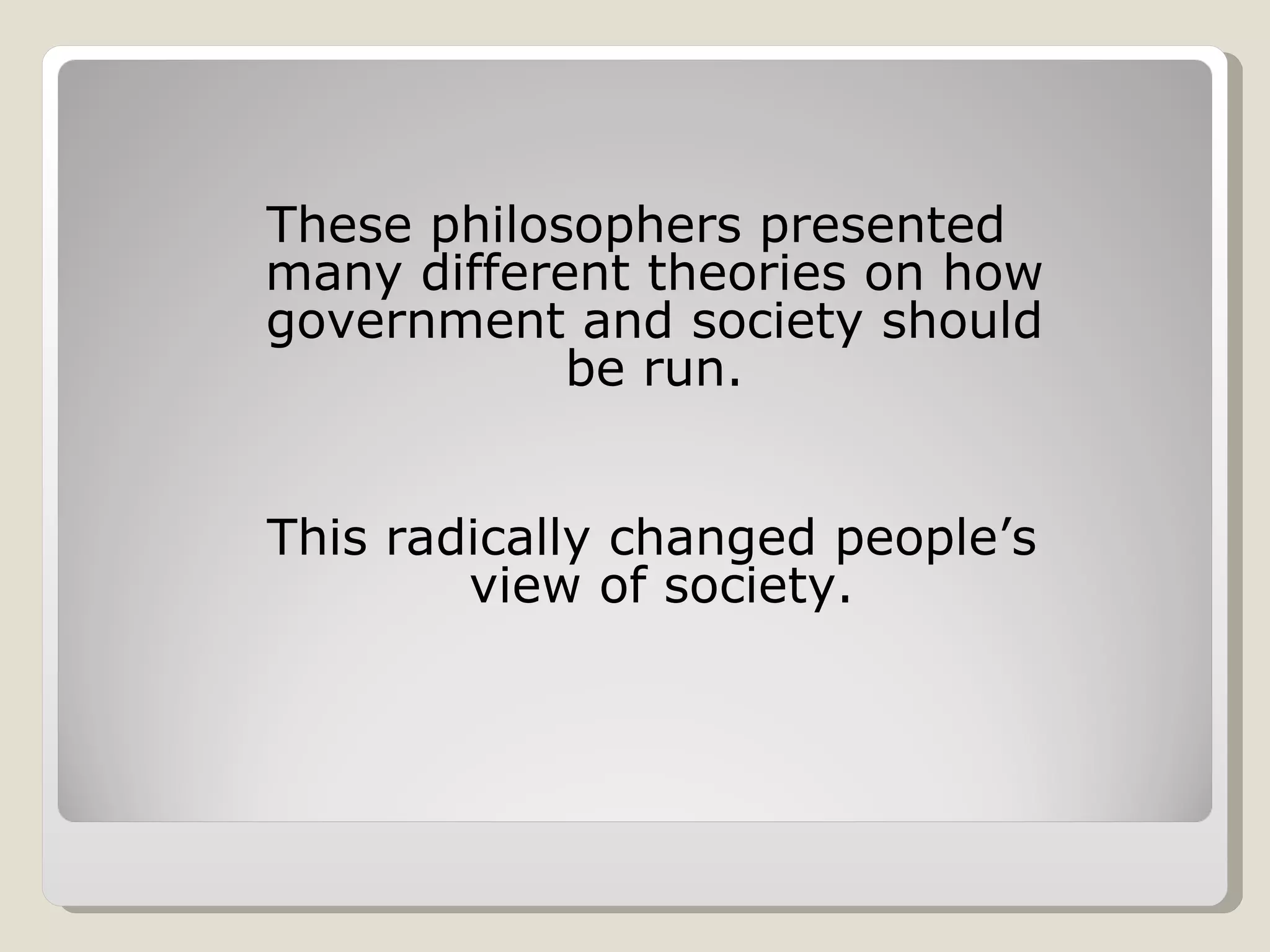 Age of Enlightenment | PPT