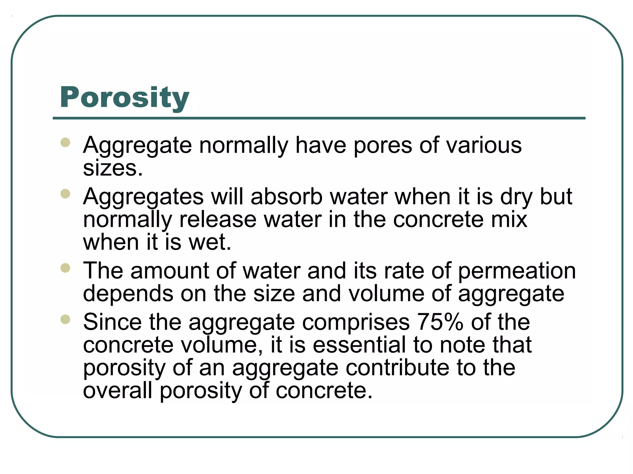 Aggregates | PPT