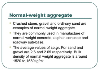 Aggregates | PPT