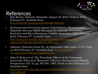 1. aldicarb ng swee ching | PPTX | Pharmaceutical Drugs | Medical Health