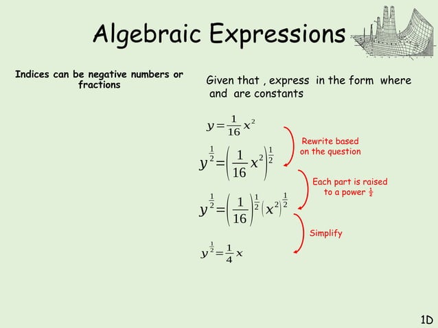 1)-Algebraic-Expressions.pptx IAL P1 CHAPTER 1 PPT | PPTX