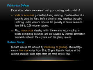 Dental Ceramics.. old and new. | PDF