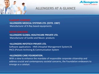 Allengers Medical System | PPTX