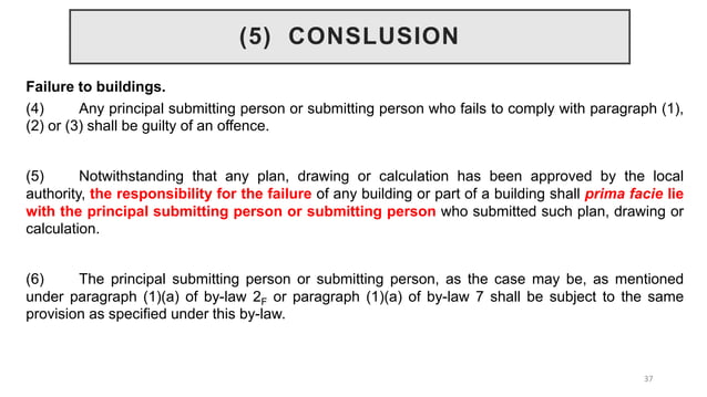 1 - Amendment UBBL 2021 Overiew Dato Edwin.pptx | Civil Engineering ...