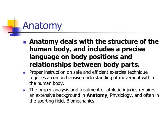 #1 anatomy-anatomical overview