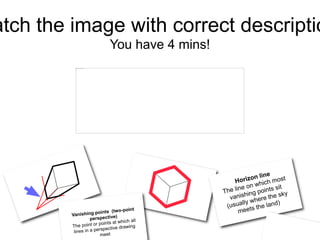 one and two-point-perspective lesson for high school and college | PPT