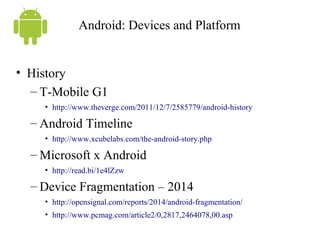 1 - Android - Devices and Platform - en-US | PPT | Free Download