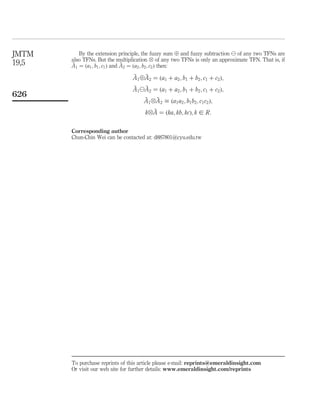 1. An Erp Performance Measurement Framework Using A Fuzzy Integral Approach | PDF