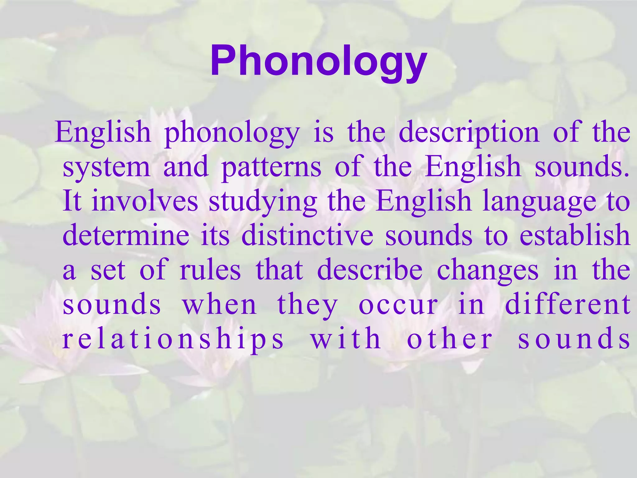 1-An Introduction to English Phonetics and Phonology.ppt | Ear, Nose ...